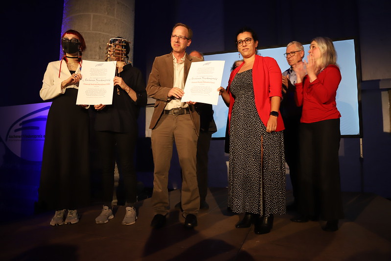 Preisverleihung 2023 - Video, Reden und Bildergalerie - Aachener Friedenspreis
